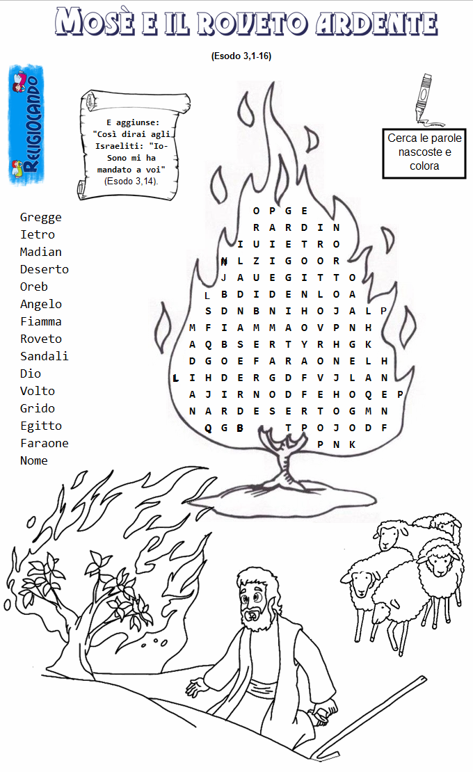 Mosè e il roveto ardente